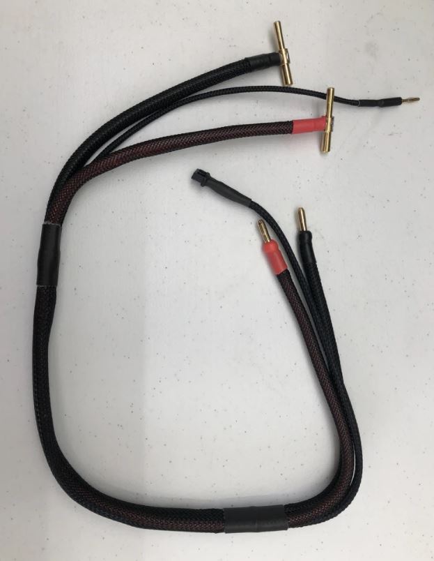 Black Out Charge Lead - 10 awg, 24" with Black outer wire jacket — AZ ...